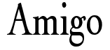 Amigo: Free Font Download | MaisFontes
