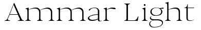 Ammar Light: Free Font Download | MaisFontes