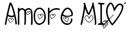 Amore MIO: Free Font Download | MaisFontes