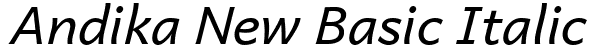 Andika New Basic Font: Free Download | MaisFontes