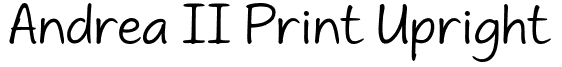 Andrea II Script Upright Nib: Download Free Font | MaisFontes