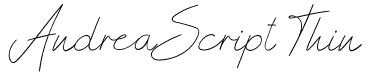 Andrea Script Thin: Free Font Download | MaisFontes
