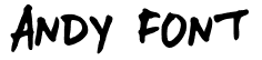 Andy Font: Free Download | MaisFontes