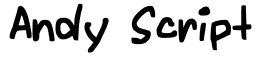 Andy Script: Free Font Download | MaisFontes