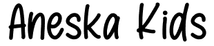 Aneska Kids: Free Font Download | MaisFontes