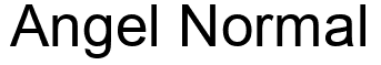 Angel Normal: Free Font Download | MaisFontes