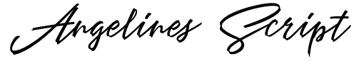 Angelines Script: Free Font Download | MaisFontes