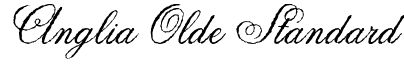 Anglia Script: Free Font Download | MaisFontes