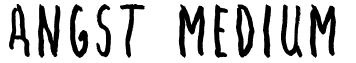 Angst Medium: Free Font Download | MaisFontes