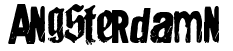 Angsterdamn Font: Free Download | MaisFontes