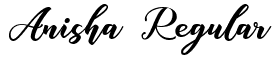 Anisha Regular: Free Font Download | MaisFontes