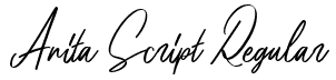 Anita Script Regular: Free Font Download | MaisFontes