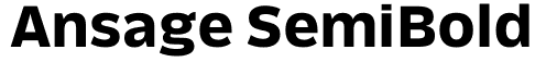 Ansage SemiBold Font: Free Download | MaisFontes