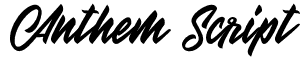 Anthem Script: Free Font Download | MaisFontes