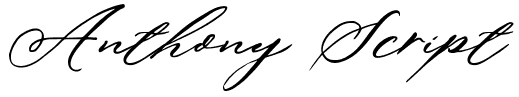 Anthony Script Font: Free Download | MaisFontes
