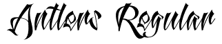 Antlers Regular Font: Free Download | MaisFontes