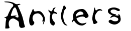 Antlers: Free Font Download | MaisFontes