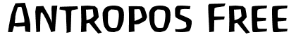 Antropos Free: Free Font Download | MaisFontes