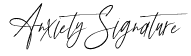 Anxiety Signature: Free Font Download | MaisFontes