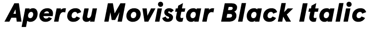 Apercu Movistar Font: Free Download | MaisFontes