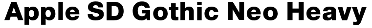 Apple SD Gothic Neo Regular Font: Free Download | MaisFontes