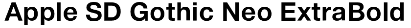 Apple SD Gothic Neo Regular Font: Free Download | MaisFontes