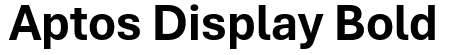 Aptos Display Font Family: Download Free | MaisFontes