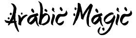 Arabic Magic: Free Font Download | MaisFontes