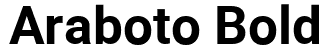 Araboto Medium Font: Free Download | MaisFontes