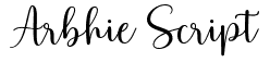 Arbhie Script Font: Free Download | MaisFontes