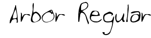 Arbor Regular Font: Free Download | MaisFontes