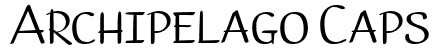 Archipelago Caps: Free Font Download | MaisFontes