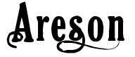 Areson: Free Font Download | MaisFontes