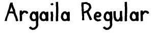 Argaila Regular: Baixar Fonte Grátis | MaisFontes