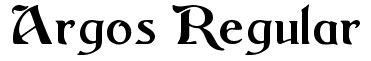 Argos Regular: Baixar Fonte Grátis | MaisFontes