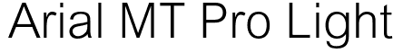 Arial MT Pro Font Family: Free Download | MaisFontes