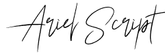 Ariel Script: Free Font Download | MaisFontes