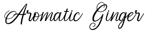 Aromatic Ginger: Baixar Fonte Grátis | MaisFontes