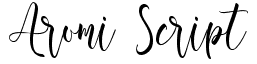 Aromi Script Font: Free Download | MaisFontes