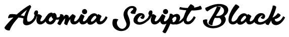 Aromia Script Medium Font: Free Download | MaisFontes