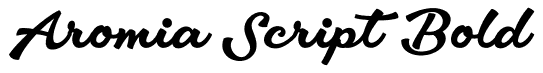Aromia Script Bold: Free Font Download | MaisFontes