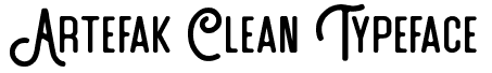 Artefak Clean Typeface Font: Free Download | MaisFontes