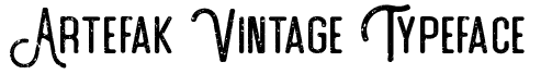 Artefak Vintage Typeface Font: Free Download | MaisFontes