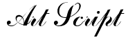 Art Script Font: Free Download | MaisFontes