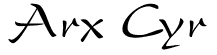 Arx Cyr: Free Font Download | MaisFontes