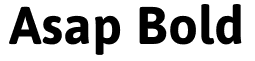 Asap Regular: Free Font Download | MaisFontes