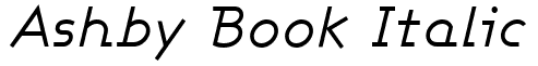 Ashby Book Italic: Baixar Fonte Grátis | MaisFontes