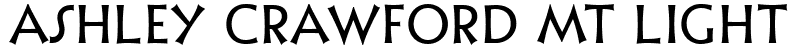Ashley Crawford Font: Free Download | MaisFontes
