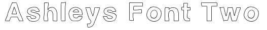 Ashleys Font Two: Free Font Download | MaisFontes