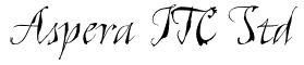 Aspera ITC Std: Free Font Download | MaisFontes